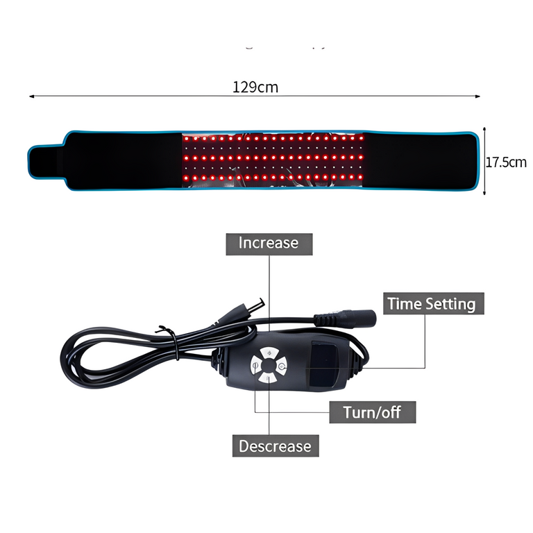Red Light Therapy Pad With 105 LEDs ,Red Light Therapy Belt At Home In