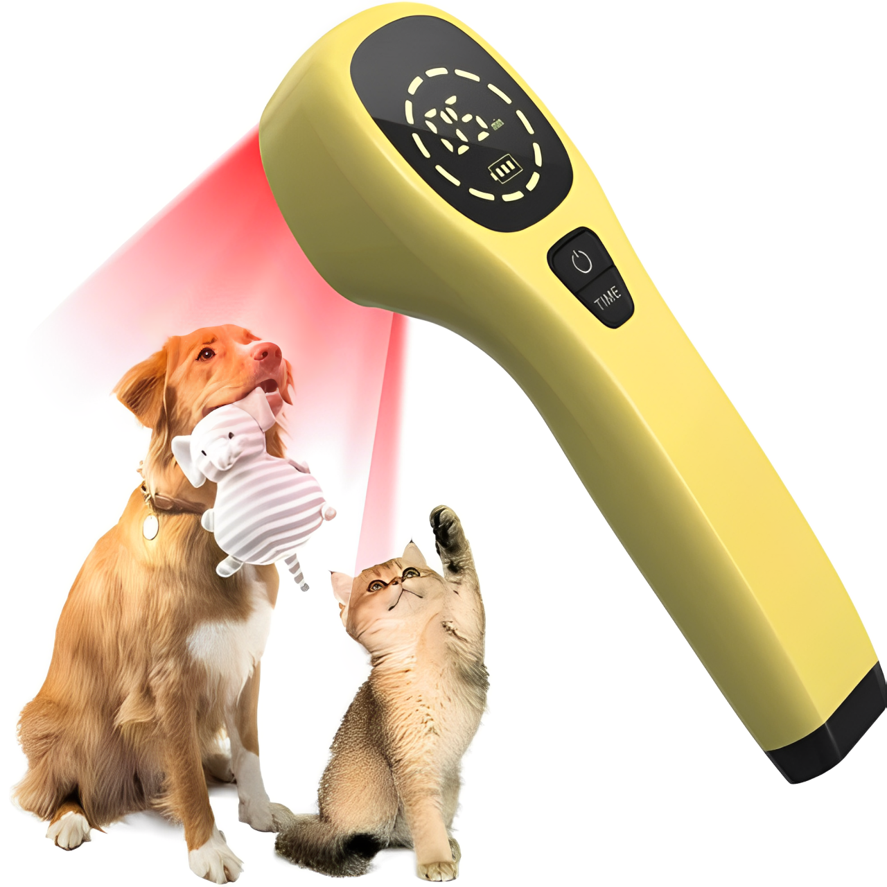 Red Light Therapy Handheld Device for Pets and All Animals|LLLT Cold L